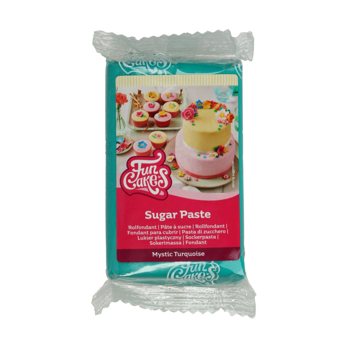 FunCakes Fondant Mystic Turquoise 250g | Fondant Funcakes | Fondant etc ...